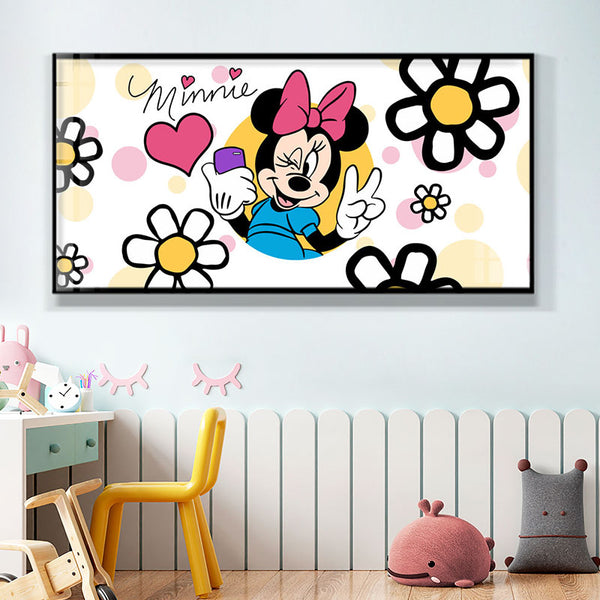 Tableau Disney Minnie Mouse Flower – Ma jolie toile