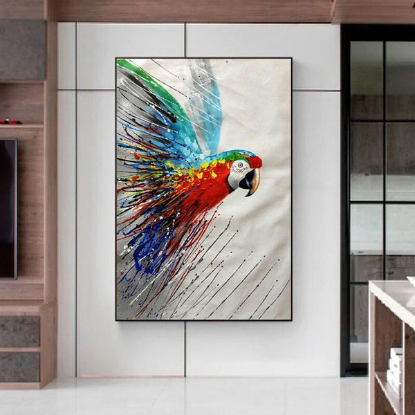 Tableau Perroquet Coloré – Ma jolie toile